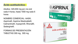 Farmacología dental | PPTX