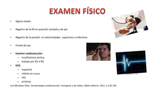 Farmacología de la crisis hipertensiva | PPTX