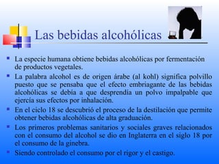Farmacología del alcohol. | PPT