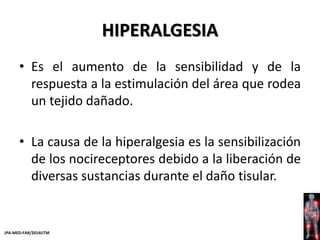 Farmacología del dolor y la inflamación | PDF