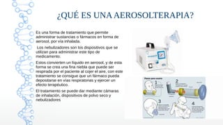 oxigenoterapia y aerosolterapia | PDF