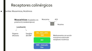 Farmarmacos colinergicos | PPTX