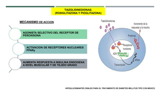 Farmacologia De Hipoglucemiantes Orales Pptx