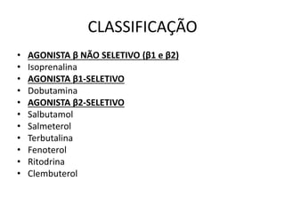 FARMACOLOGIA DOS ADRENÉRGICOS enfermagem.pptx