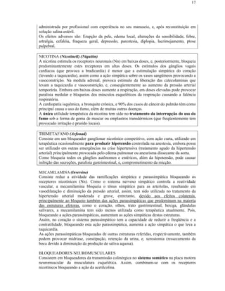 Farmacologia do sistema nervoso autonomo parassimpatico | PDF