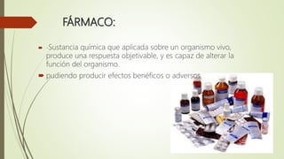 Farmacologiageneral | PPTX