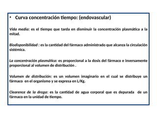FARMACOLOGIA en medicina general y su definición | PPTX