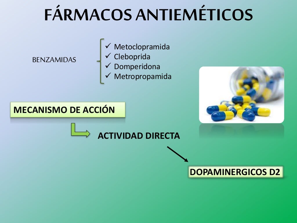 Farmacos antiemeticos