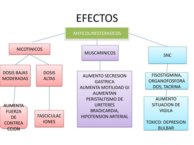 Farmacos colinergicos | PPTX