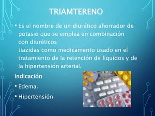 Farmacos Diureticos | PPTX