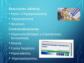 Farmacos Diureticos | PPTX