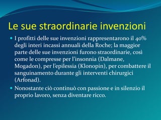 Farmaco storia ansiolitici | PPTX