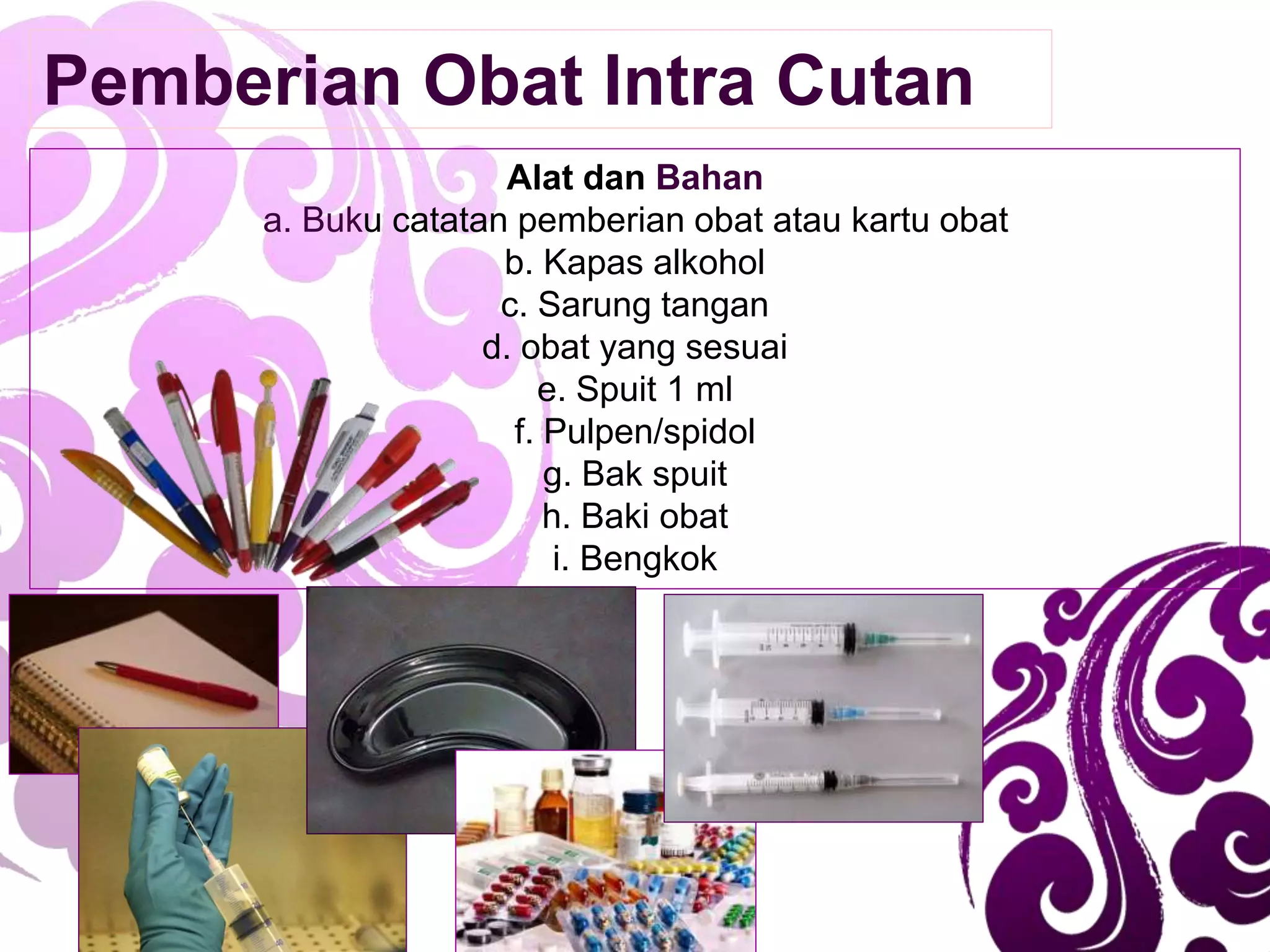 parenteral intracutan | PPTX