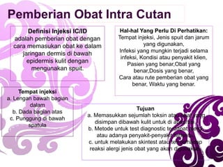 parenteral intracutan | PPTX