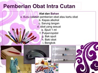 parenteral intracutan | PPTX