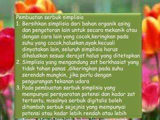 budidaya tanaman simplisia | PPTX