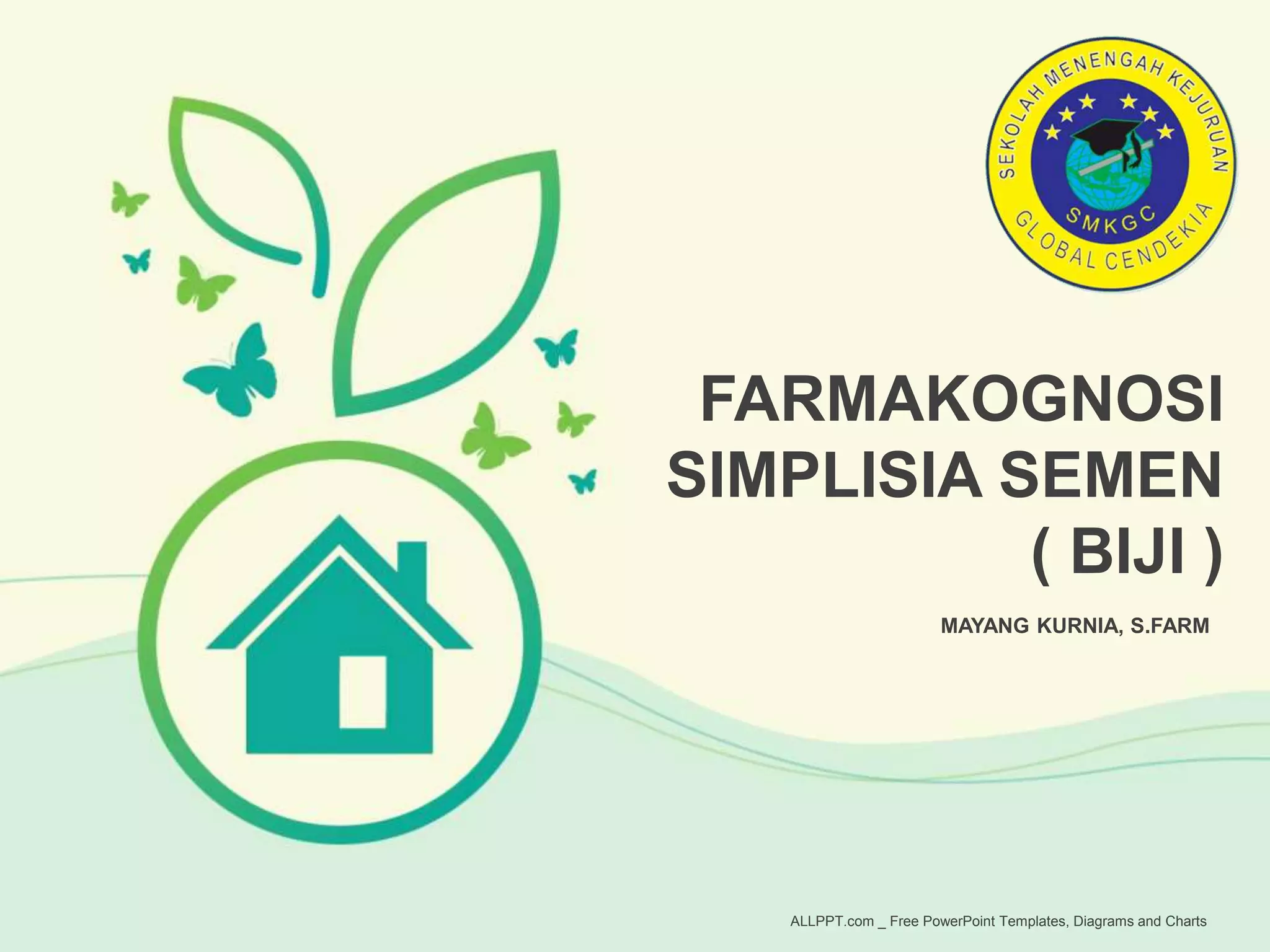 Farmakog semen | PPTX
