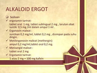 Farmakologi uterotonika | PPTX