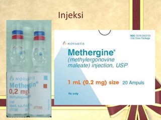 Farmakologi uterotonika | PPTX