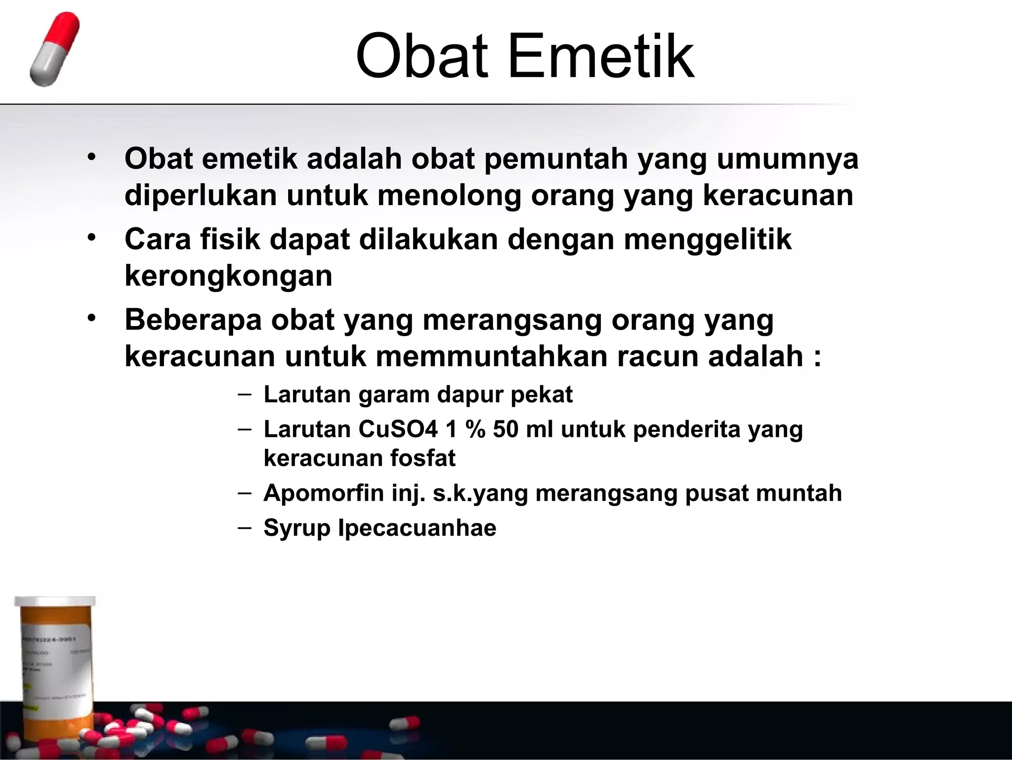 Farmakologi obat pencernaan | PPT