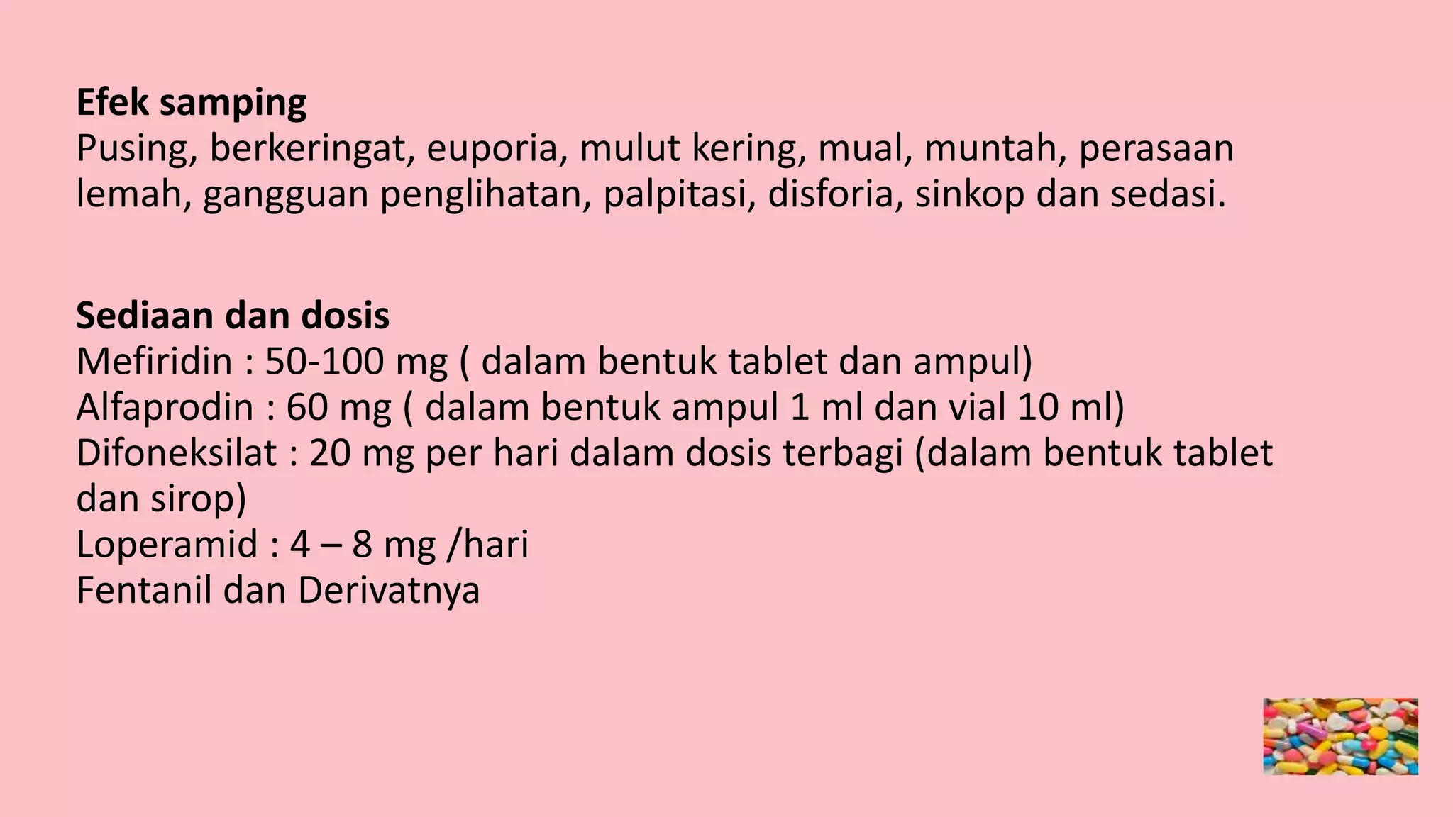 Farmakologi analgetik final | PPTX
