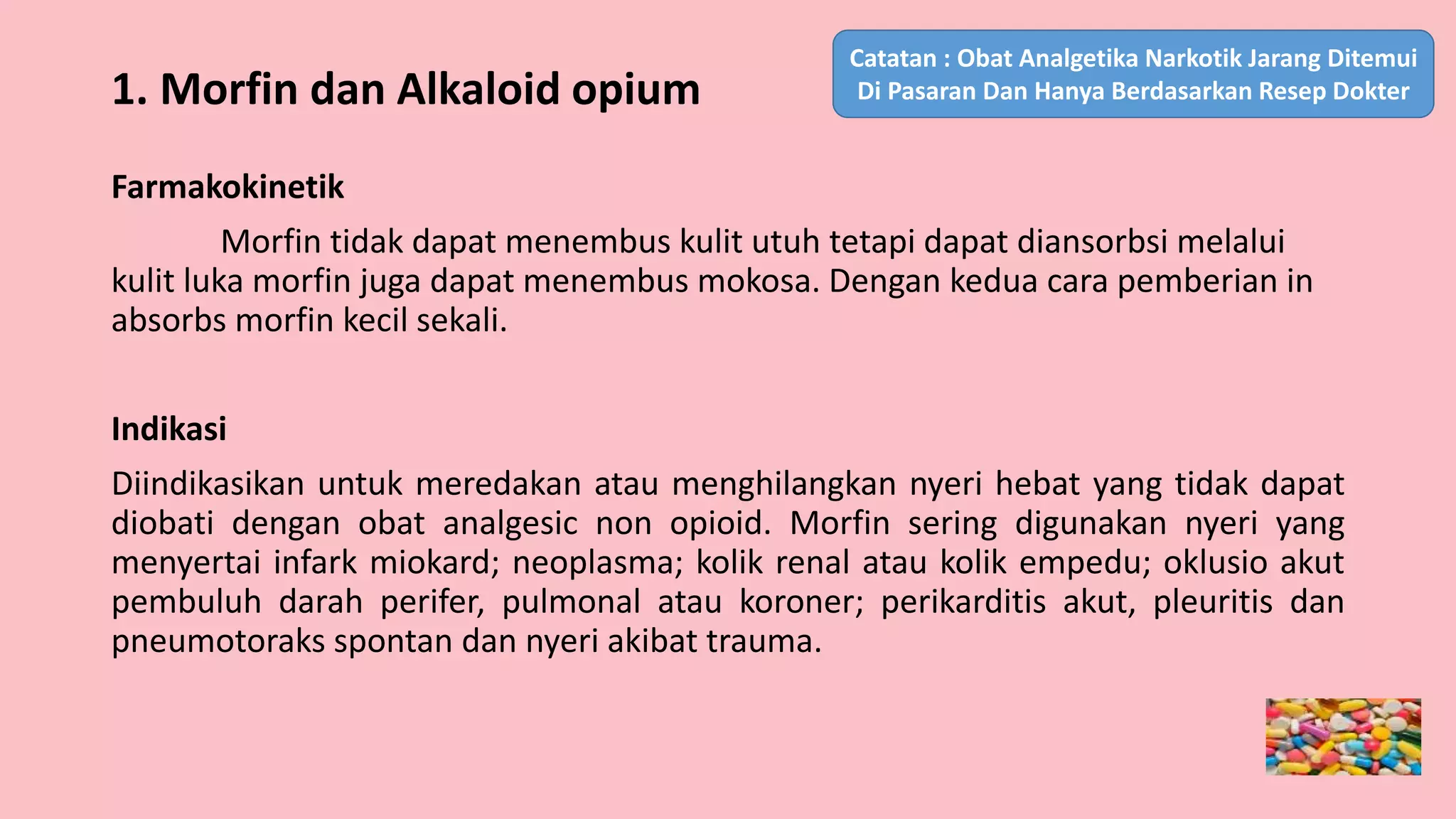 Farmakologi analgetik final | PPTX