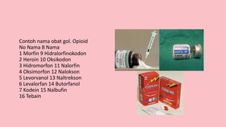 Farmakologi analgetik final | PPTX