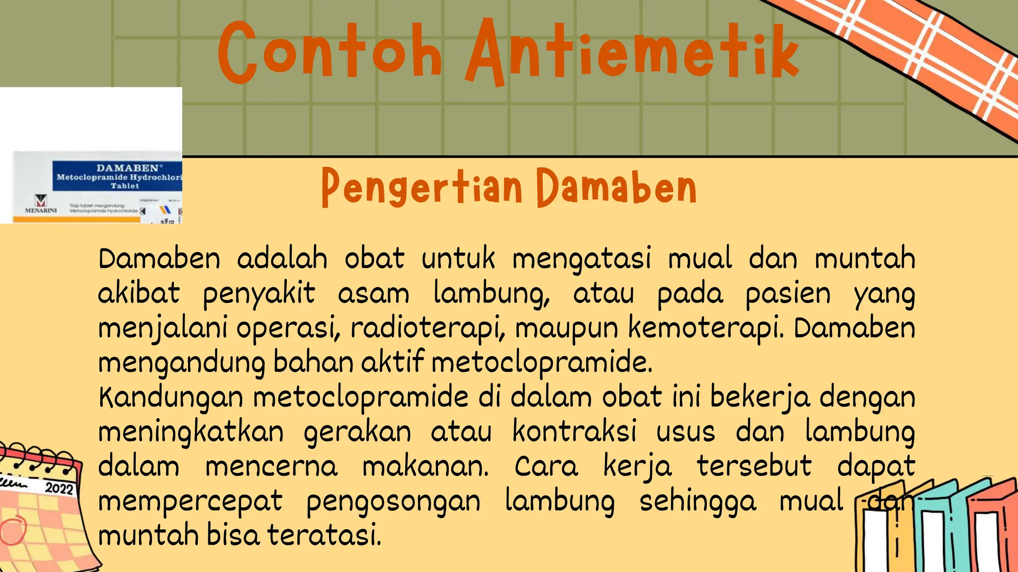 JENIS OBAT ANTIEMETIK DALAM FARMAKOLOGI.pptx