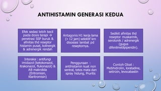 Comprehensive Overview of Antihistamines in Pharmacology and Allergy ...