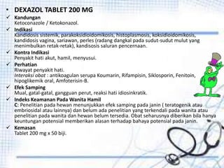 FARMAKOLOGI ANTI HISTAMIN DAN KEMOTERAPI PARASIT | PPTX