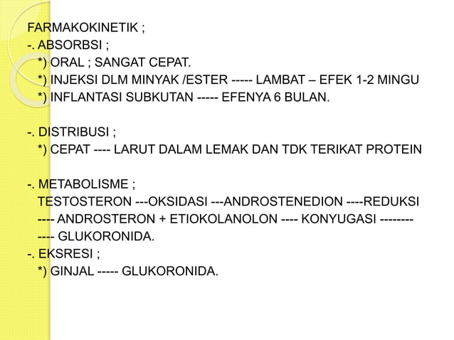 FARMAKOLOGI HORMONAL obat hormonal Diabetes | PPTX
