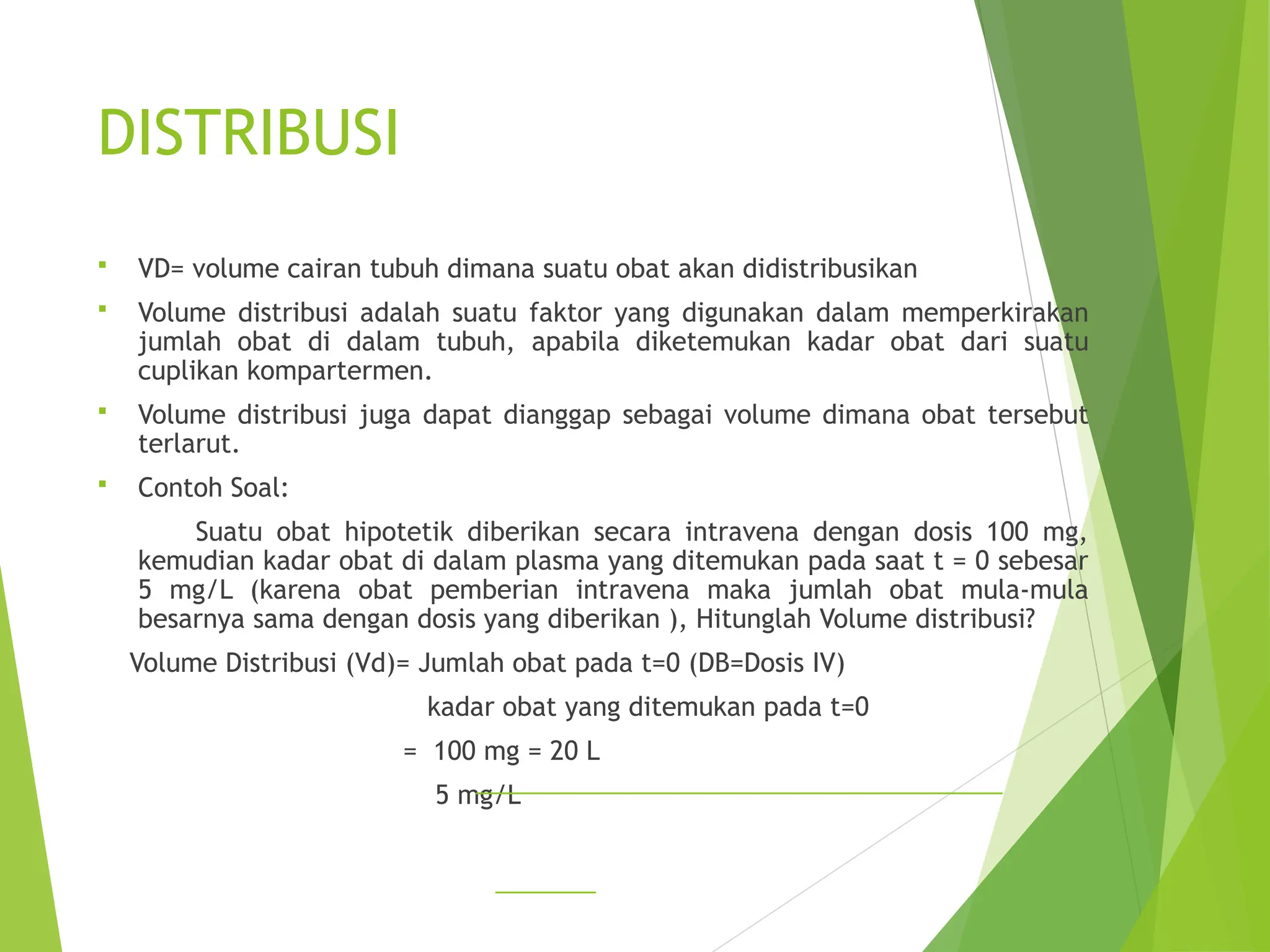 FARMAKOLOGI pada sistem Absorpsi, distribusi, metabolisme, eksresi | PPT