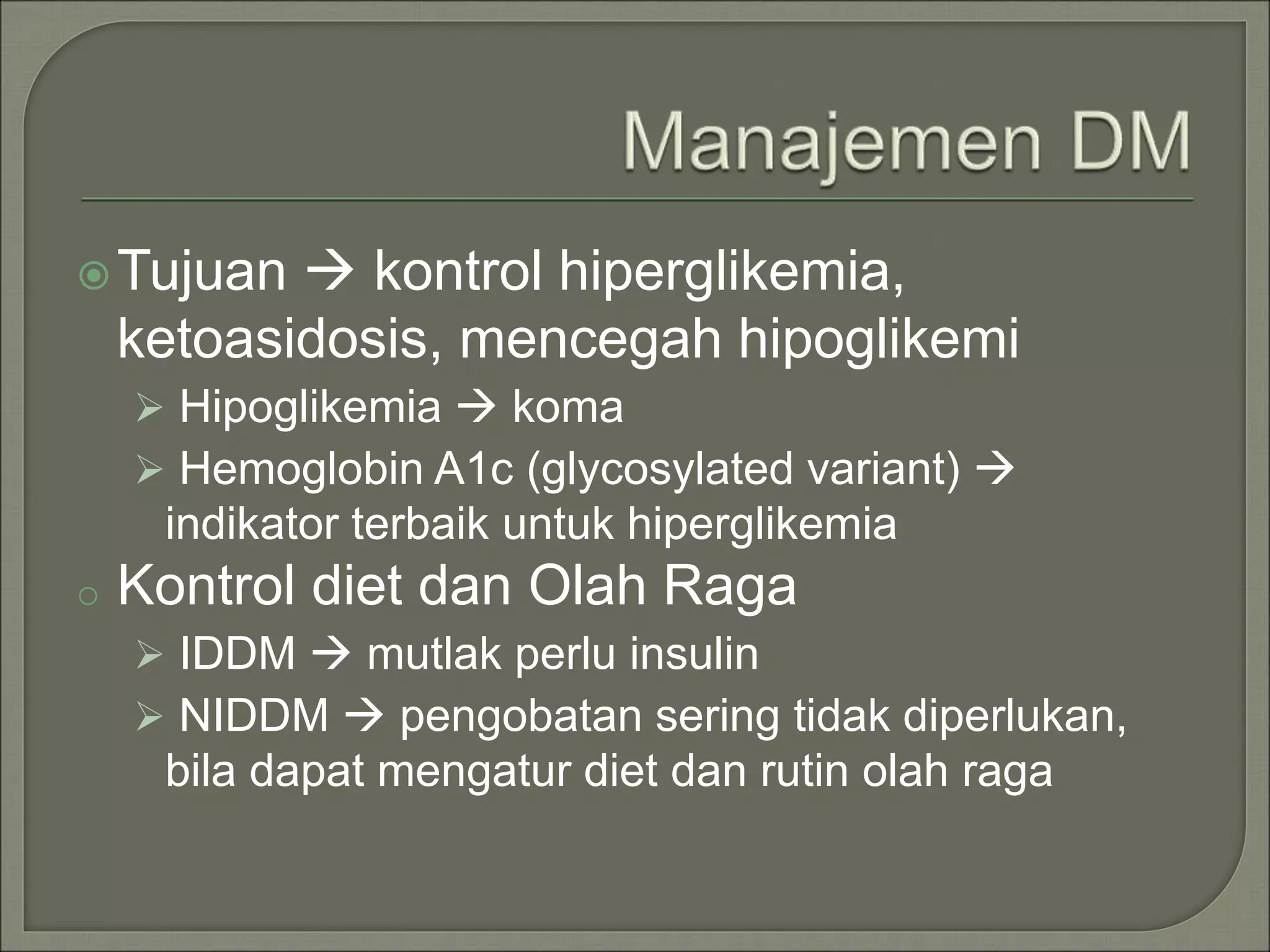 Farmakologi Insulin dan OAD | PPT