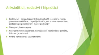 Farmakologija cns a | PPTX