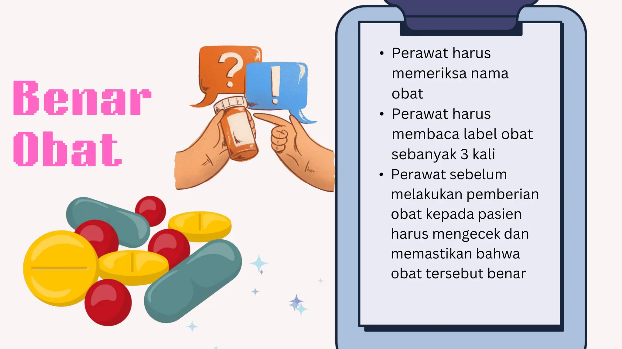 Farmakologi keperawatan: pencegahan medication error dan prinsip ...