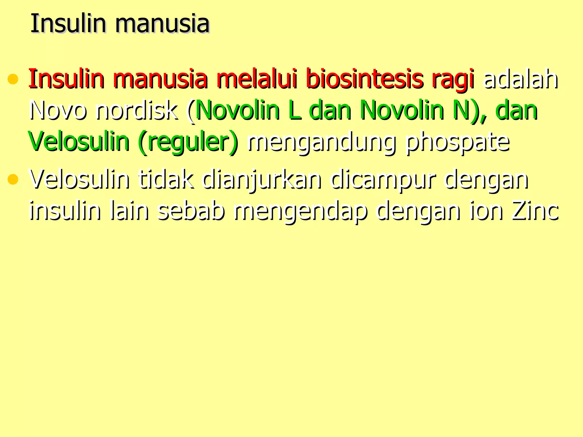 Farmakologi kuliah 11 12. h pankreas - antidiabet | PPT