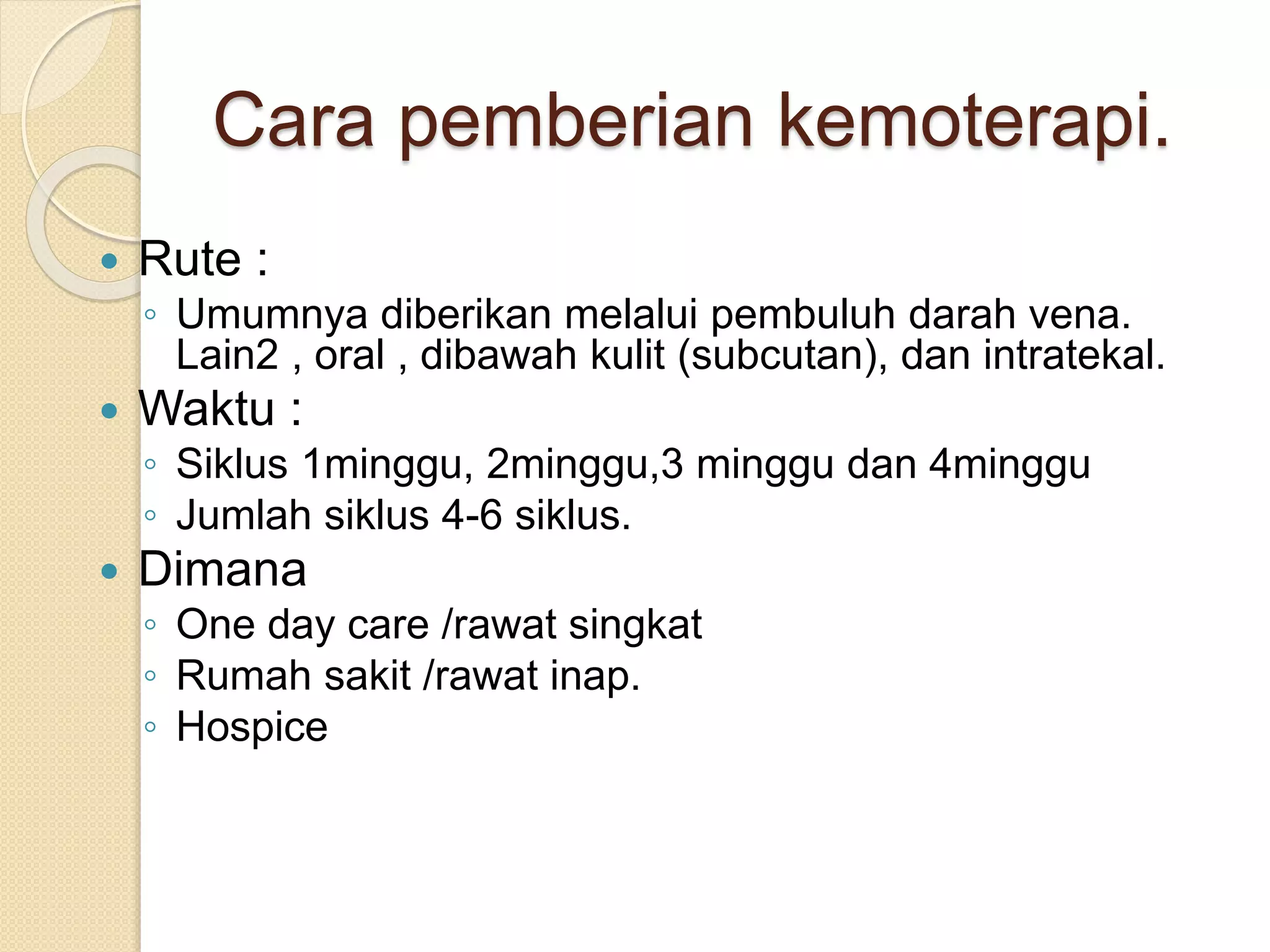 Farmakologi obat kanker 2015 | PPTX