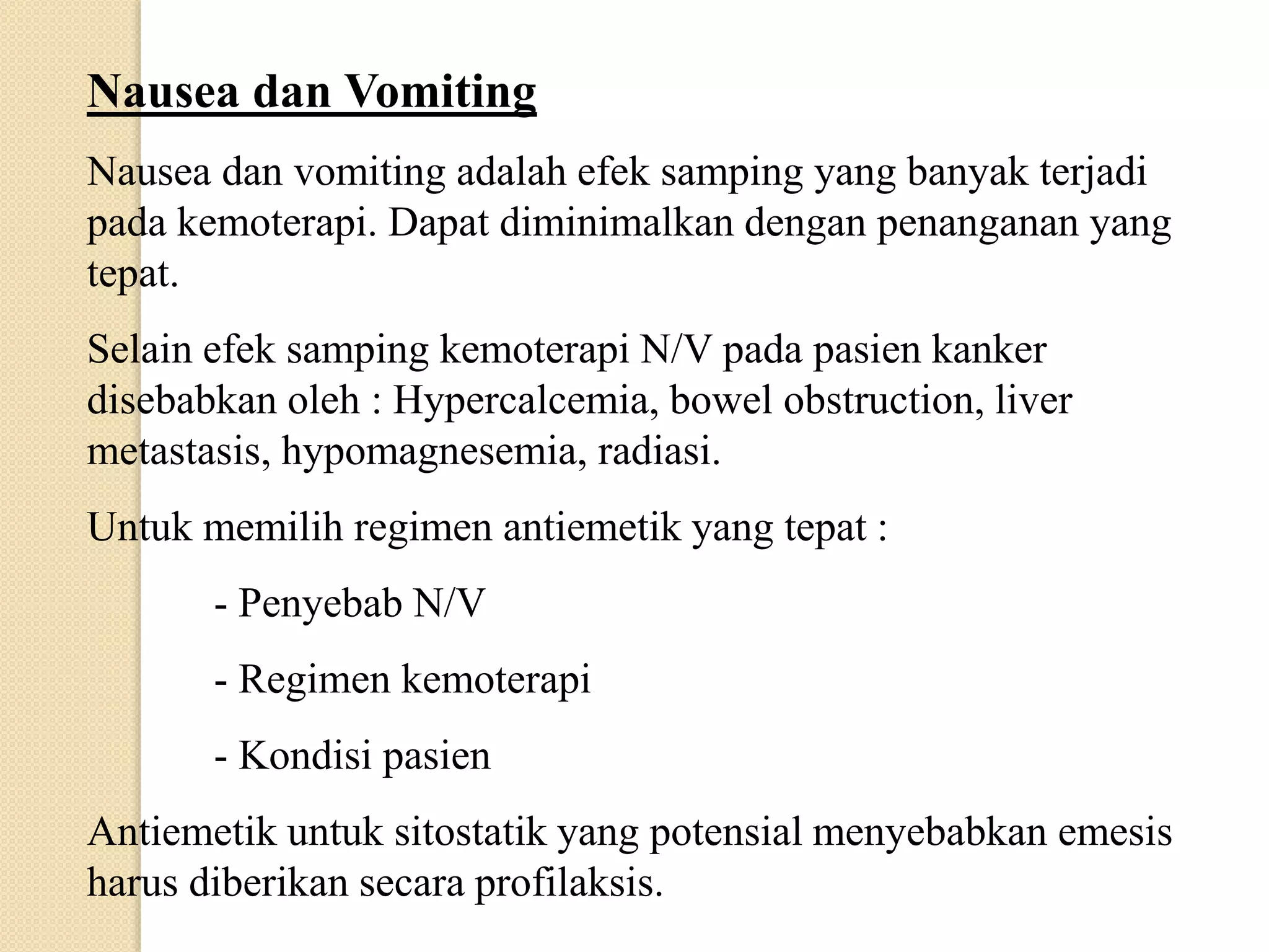 Farmakologi obat kanker 2015 | PPTX