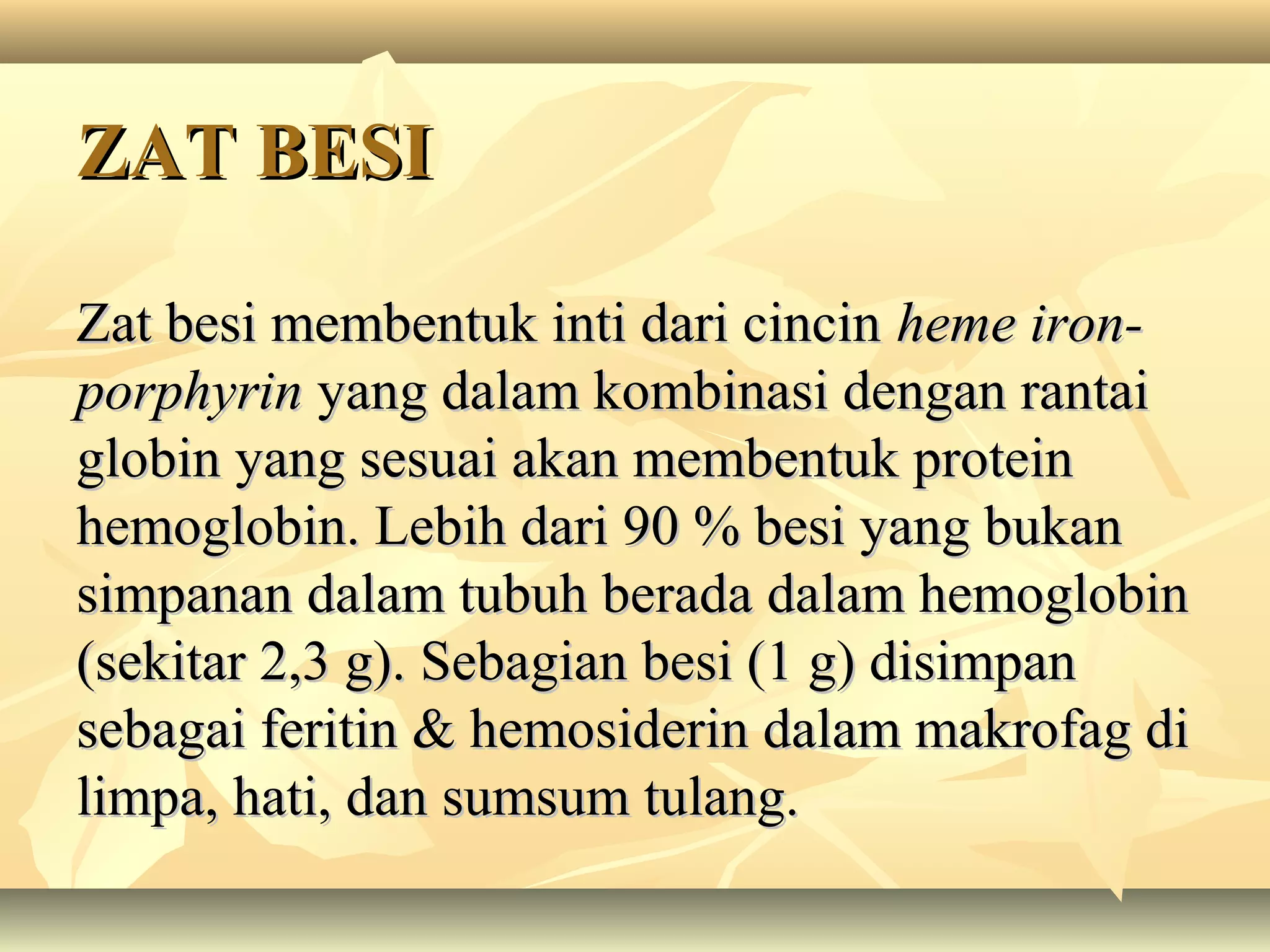 Obat Anti Anemia | PPT