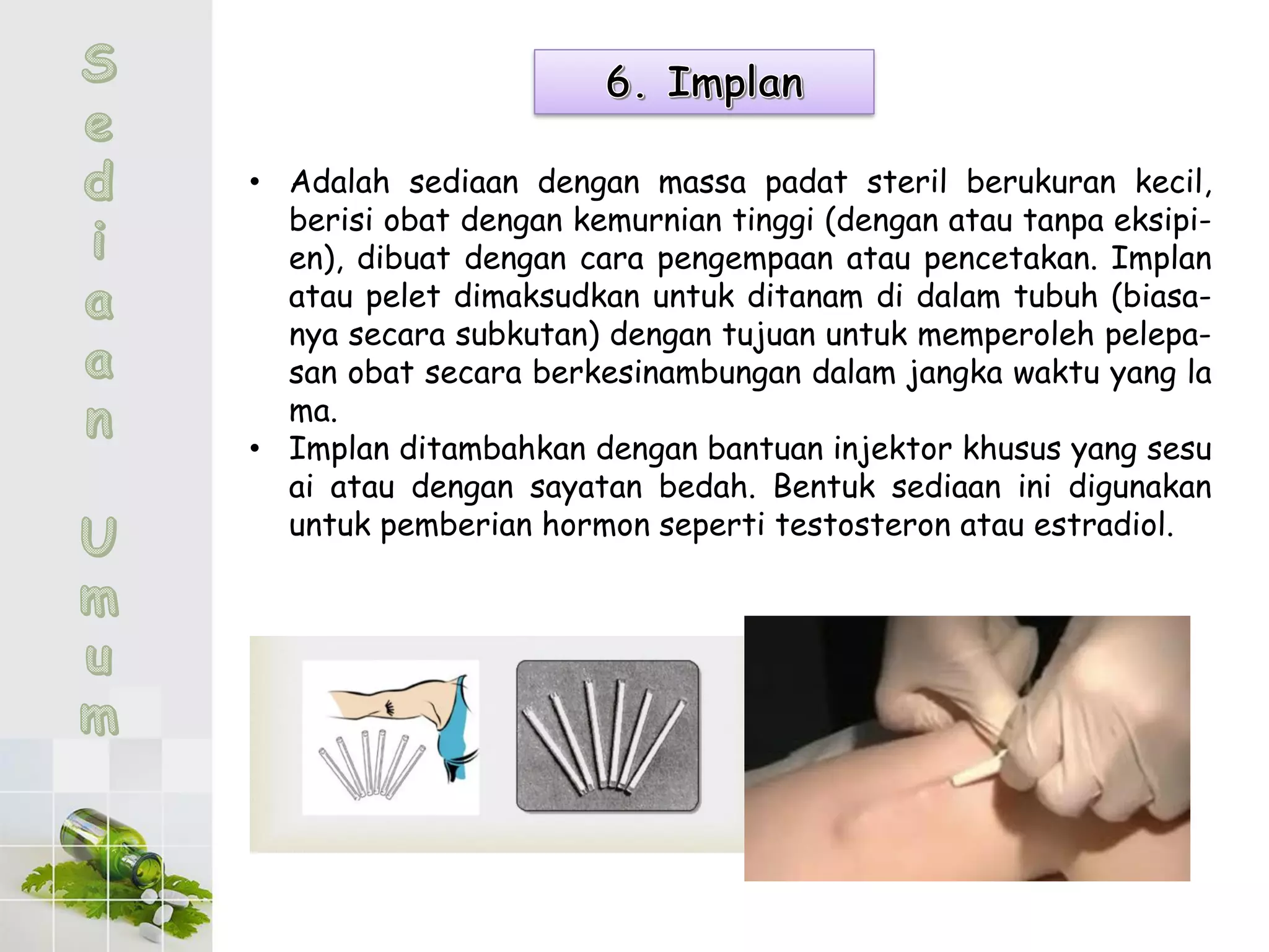 Farmakope dan nama obat monografi - sediaan umum | PDF