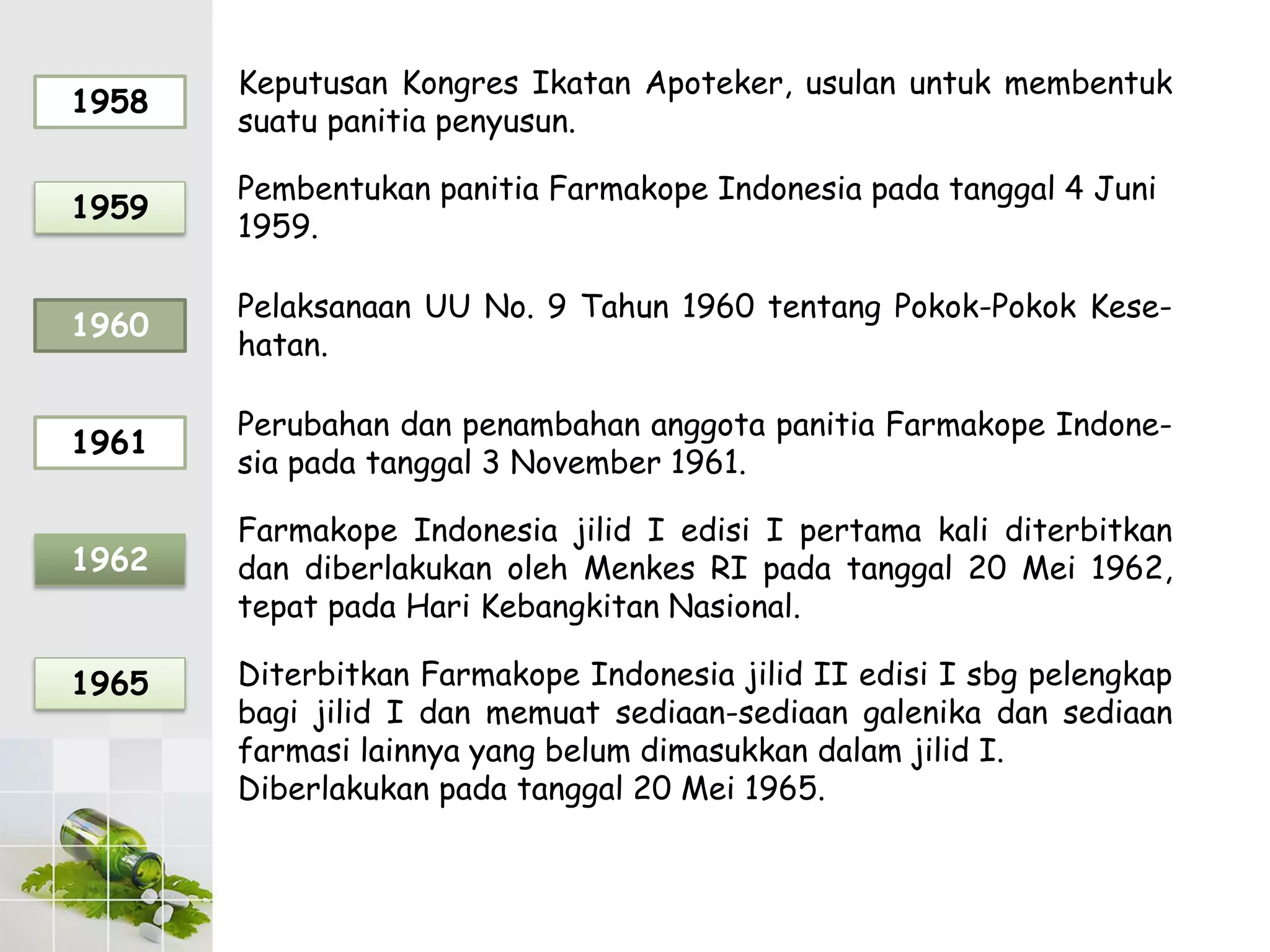 Farmakope dan nama obat monografi - sediaan umum | PDF