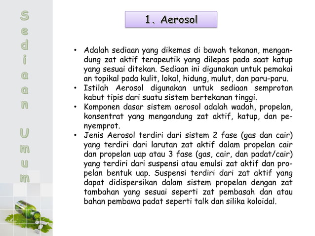 Farmakope dan nama obat monografi - sediaan umum | PDF