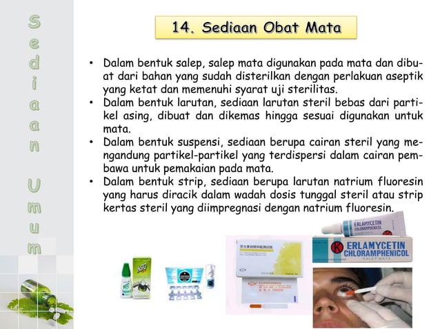 Farmakope dan nama obat monografi - sediaan umum | PDF