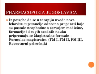 Farmakopeja | PDF