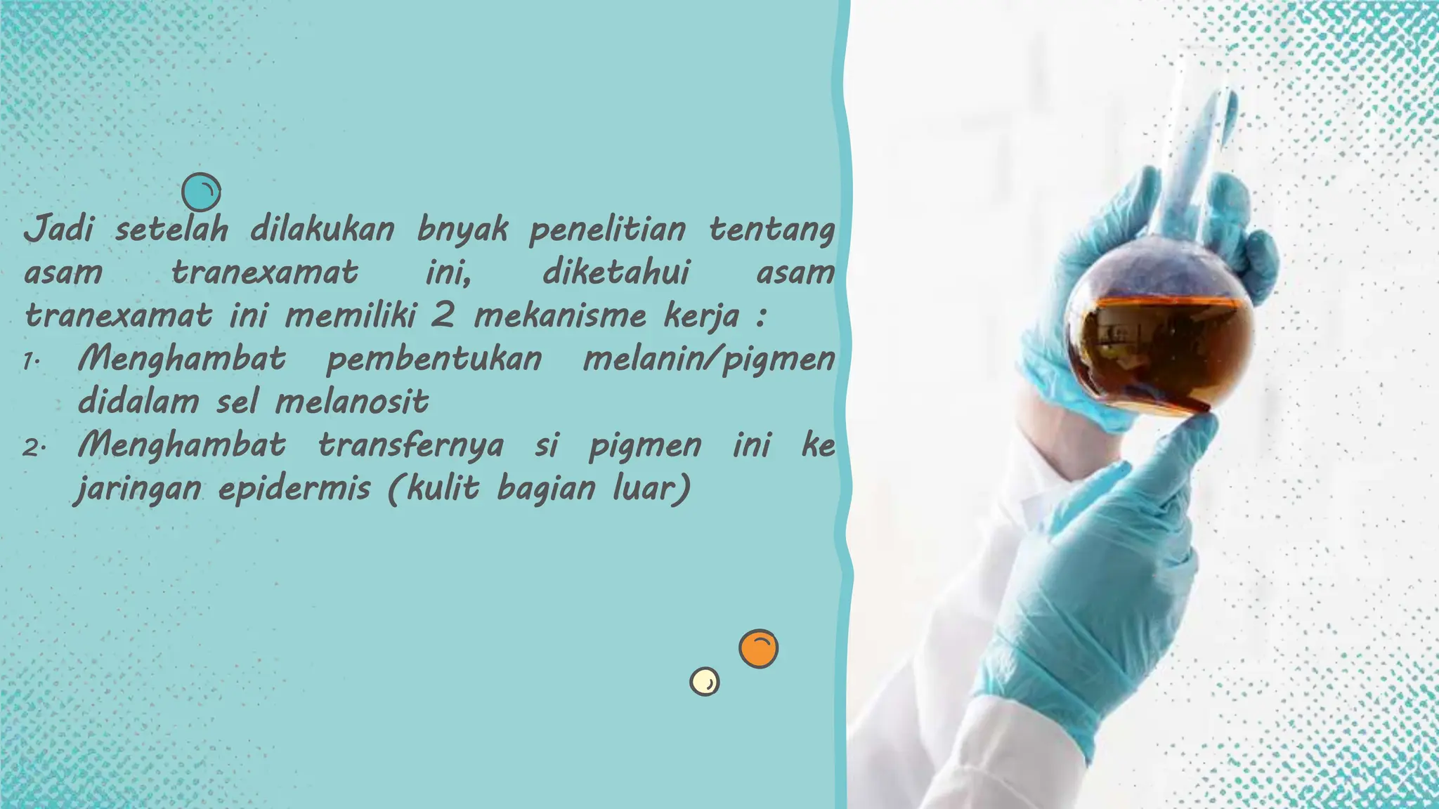 FARMAKOTERAPI ASAM TRANEXAMAT untuk kecantikan | PPTX
