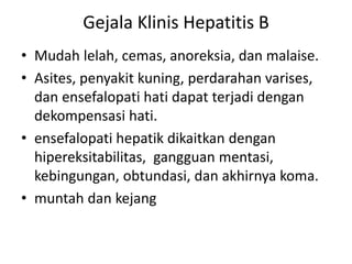 FARMAKOTERAPI DALAM PENYAKIT HEPATITIS PPT | PPTX
