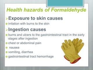 Formaldehyde | PPTX
