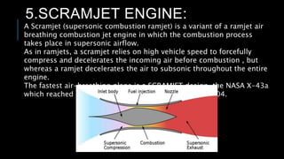 Jet Engine Types and Working | PPTX