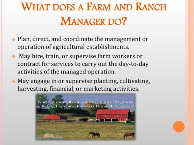 Farm and Ranch Management | PDF