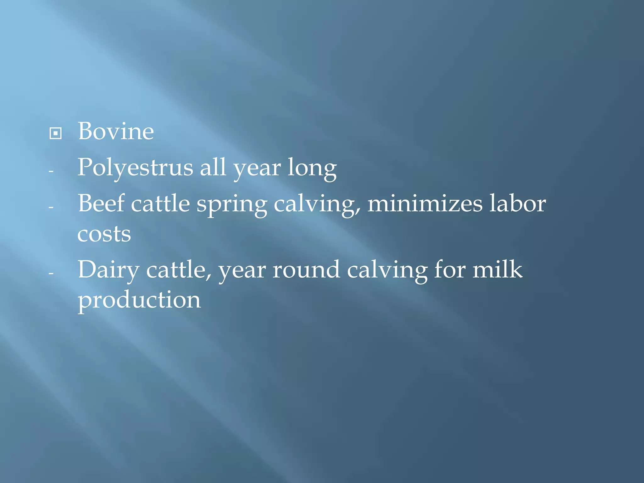 Farm Animal Reproduction | PPTX